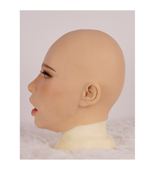 "Poppy" The Female Mask with Gag Optional Ahegao Face