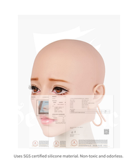 SecondFace by MoliFX | "Acedia The Sloth“ Special Makeup Female Mask by ...