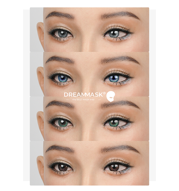 Yao | M27 The Female Mask with Changable Microporous Eyes | InTheMask by Moli's